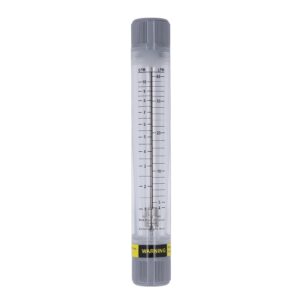 flowmeter flow measuring tool,liquid flow flowmeter tube type 1‑10gpm accurate scale transparent acrylic water flow meter g1 female thread, water rotameter instantaneous for factory industry