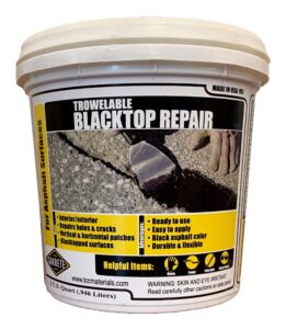 sakrete trowelable blacktop repair (quart, 1)