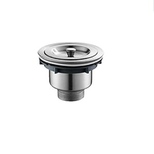 servicrt stainless steel kitchen/bar sink strainer with filter basket drain head stopper bathtub stopper sink stopper tub stopper drain stopper under sink organizer drain cover shower drain cover