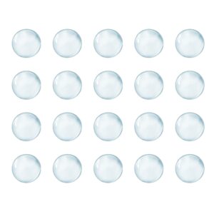 uxcell 9mm solid round clear glass ball boiling stones soda lime glass beads 200pcs