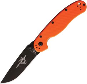 ontario knife company on8861or: rat ii linerlock orange