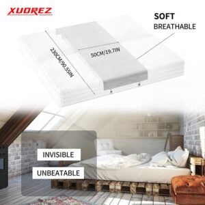 XUDREZ Home Bed Bridge, Twin to King Mattress Connector Converter Kit with Split King Bed Gap Filler Mattress Connector Adjustable Strap with Anti Slip Dual Loop Design to Create King and Queen