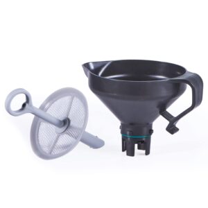 graco flexliner strainer & funnel system, black