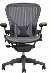 fully loaded aeron chair - size b - posture fit pad (renewed)