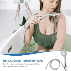 Cabilock Shower Faucet Set Spa Bath Set 1 Set of Handheld Shower Head Handheld Shower Head with Holder Adjustable Shower Nozzle High Pressure Shower Head with Handheld Bathtub Jets Hand Shower