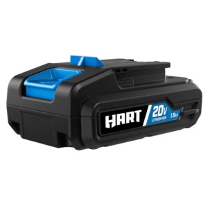 hart 20-volt lithium-ion 1.5ah battery (charger not included) (hpb01)