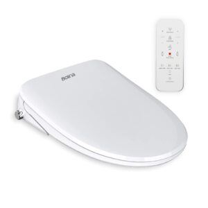 bolina toilet seat adjustable heated seat,toilet seat with remote control, warm water wash and dry, led night light and many more features