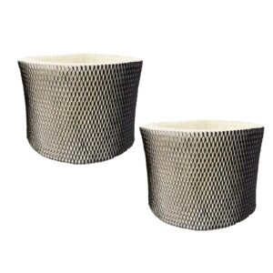 homfilbit hwf75 replacement wick filter fit for holmes hwf75 hwf75cs hwf75pdq-u hf222, replace filter d (2 pack)