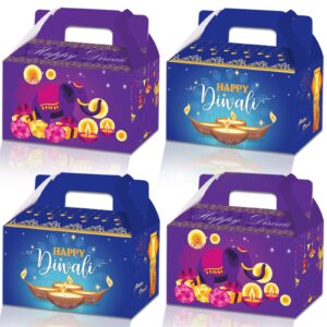 14 packs diwali party gift box-diwali party decorative gift bags snacks candy bags kids party supplies