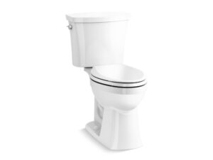 kohler 32820-0 kelston® revolution 360 and continuous clean 2pc, 128 elongated toilet, white