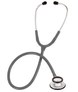 prestige medical clinical lite™ stethoscope, pewter grey