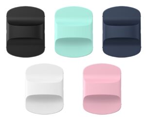 yoelike magnetic slider replacement, compatible with yeti magnetic lid 10oz, 14oz, 16oz, 20oz, 26oz, 30oz (black+navy blue+mint green+pink+white)