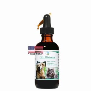 vitality science gi distress for cats | diarrhea, vomiting and discomfort | aids digestion and reduces bloating | boosts gi tract