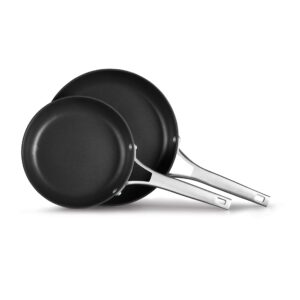 calphalon premier hard-anodized nonstick frying pan set