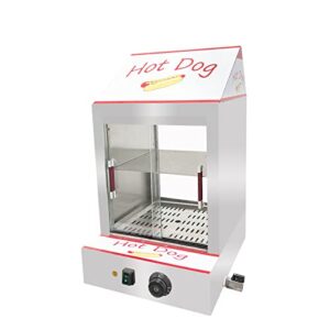 Commercial Hot Dog Machine With Bun Warmer Hot Dog Steamer Electric Hotdog Display Case For Hotdogs And Buns