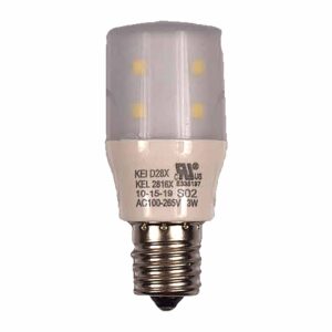 frigidaire led light bulb 5304522314 3 watt t8 e17 base 1 count