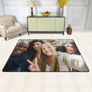 custom carpet indoor customized photo rug with your special image personalized mat for decorating your living room,office,bedroom