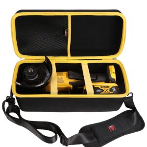 mchoi hard portable case compatible with dewalt 20v max angle grinder tool (dcg413b), case only