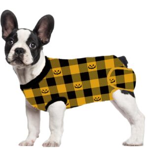 mairbero dog surgery recovery suit female/male/neuter,dog halloween christmas shirt,suit substitute e-collar & cone prevent licking