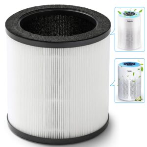 air purifier filter for tailulu 160 air purifier, 3-in-1 true h13 hepa filter, 1 pack