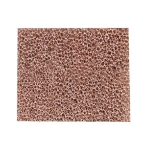 5ppi-130ppi porous foam copper cu metal foam sponge copper (300×300×5mm, 1)