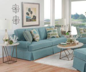 american furniture classics coastal aqua series sofas