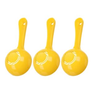 hemoton 3pcs rice mold paddle rice ball molds rice ball spoon sushi making tools plastic spatula cooking utensil for home kitchen restaurant