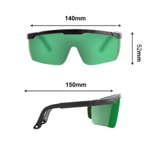 Longer Ray5 Laser Engraving Machine Laser Engraver Protective Glasses, OD 6 +, Wavelength Scope 190-550nm（Green）