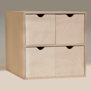 stamp-n-storage drawer cabinet 2x2 (dc standard 2x2)