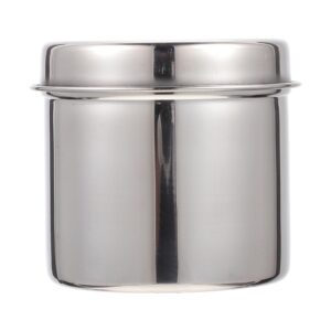 cotton ball jar with lid stainless steel medical jar cotton swab container gauze container dental supplies