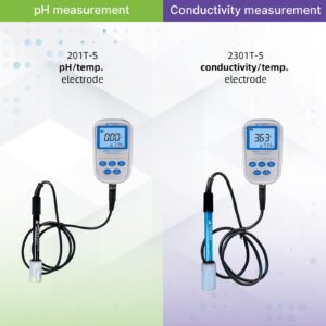 Apera Instruments SX751 pH/ORP/DO/Conductivity/TDS/Salinity/Resistivity/Portable Handheld Multiparameter Meter Kit, Silver