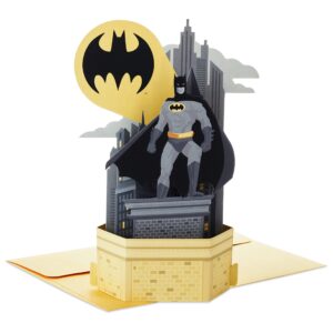 hallmark batman pop up birthday card for him (heroic day) paper wonder 3d card