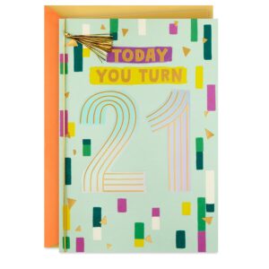 hallmark 21st birthday card (awesomeness)