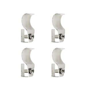 xiaoyztan 4 pcs outdoor siding clips for hanging no punch stainless steel vinly siding mount hooks for outdoor home security garden security camera