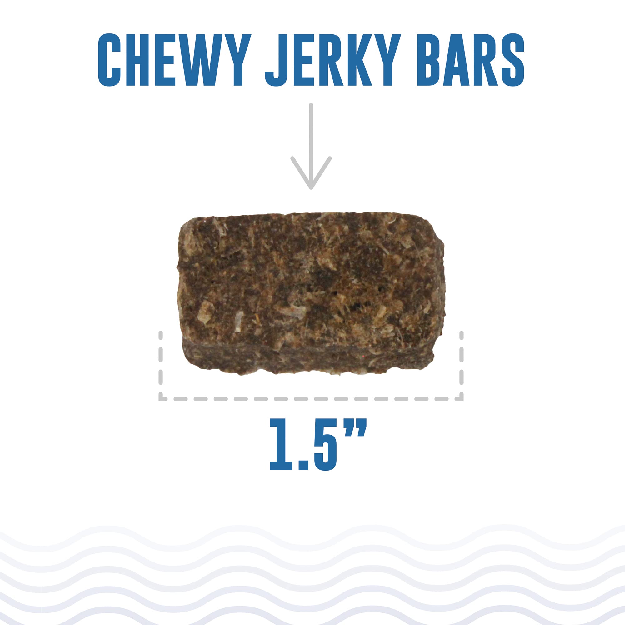 Icelandic+ Plus Chewy Jerky Bars Capelin, Skyr, & Seaweed Dog Treat 2.5-oz Bag