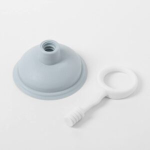 Muellery Kitchen Sink Plunger Small Liquid Plumber Plunger Mini Sink Plunger Bathtub Blue TPQK89501Blue