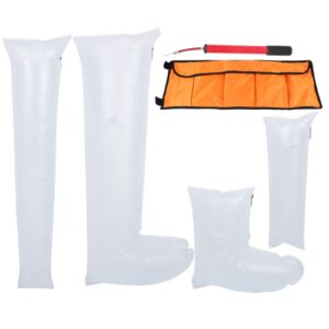 tomotato air splint kits, inflatable fracture splint inflatable fracture support injury stabilizer for ankle leg arm for home outdoor emergency use