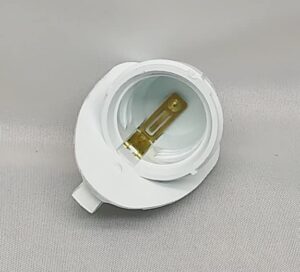 2162085 refrigerator freezer light socket - genuine oem - socket only - r5-g5 - ea240910