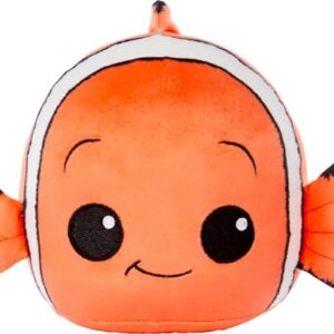 Mattel Disney100 Finding Nemo Cuutopia Plush Toys 4-Pack, Collectible Set of Soft 5-Inch Pillow Dolls Inspired by Fan-Favorites Nemo, Dory, Squirt & Bruce