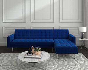 gold sparrow houston sofa bed sectional, sapphire