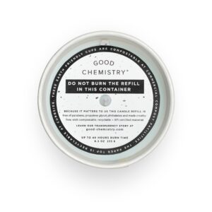 Good Chemistry Sea Salt + Soothe Biodegradable Candle Refill