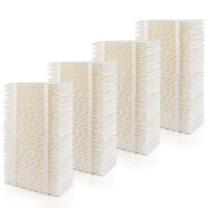 funmit hdc411 super humidifier wick filter replacement for aircare essickair moistair hdc411 14416 hd1205 hd12050 hd1211 hd12110, 4 pack