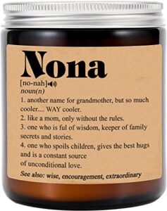 nona definition candle - nona gift - nona candle - best nona ever candle