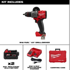 Milwaukee M18 FUEL 1/2-in. Drill/Driver Kit