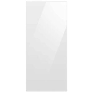 samsung raf18duu12 bespoke 4-door flex refrigerator panel - top panel - white glass