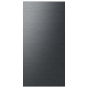 samsung raf18du4mt bespoke 4-door french door refrigerator panel - top panel - matte black steel