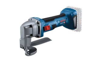 bosch professional gsc 18v-16 e 18v system battery tin snips (power 700 w, handle width 156 mm, brushless motor technology, battery/charger not included)