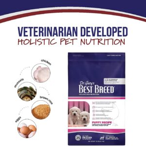 Best Breed Dr. Gary's Puppy Recipe Made in USA [Natural Dry Dog Food] - 13lbs, Dark Brown (7-53182-95267-3)