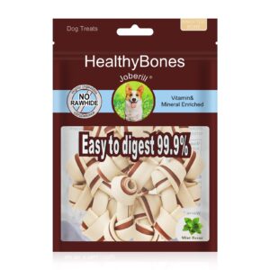 urbanx healthybones beef rawhide free healthy mini chews for rhodesian ridgeback and other large hound dogs great foods for training rewards, 7 count