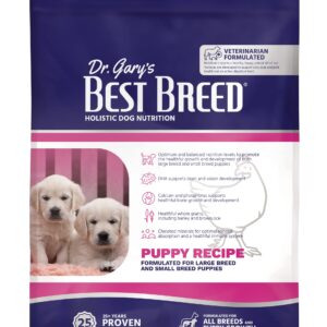 Best Breed Dr. Gary's Puppy Recipe Made in USA [Natural Dry Dog Food] - 13lbs, Dark Brown (7-53182-95267-3)